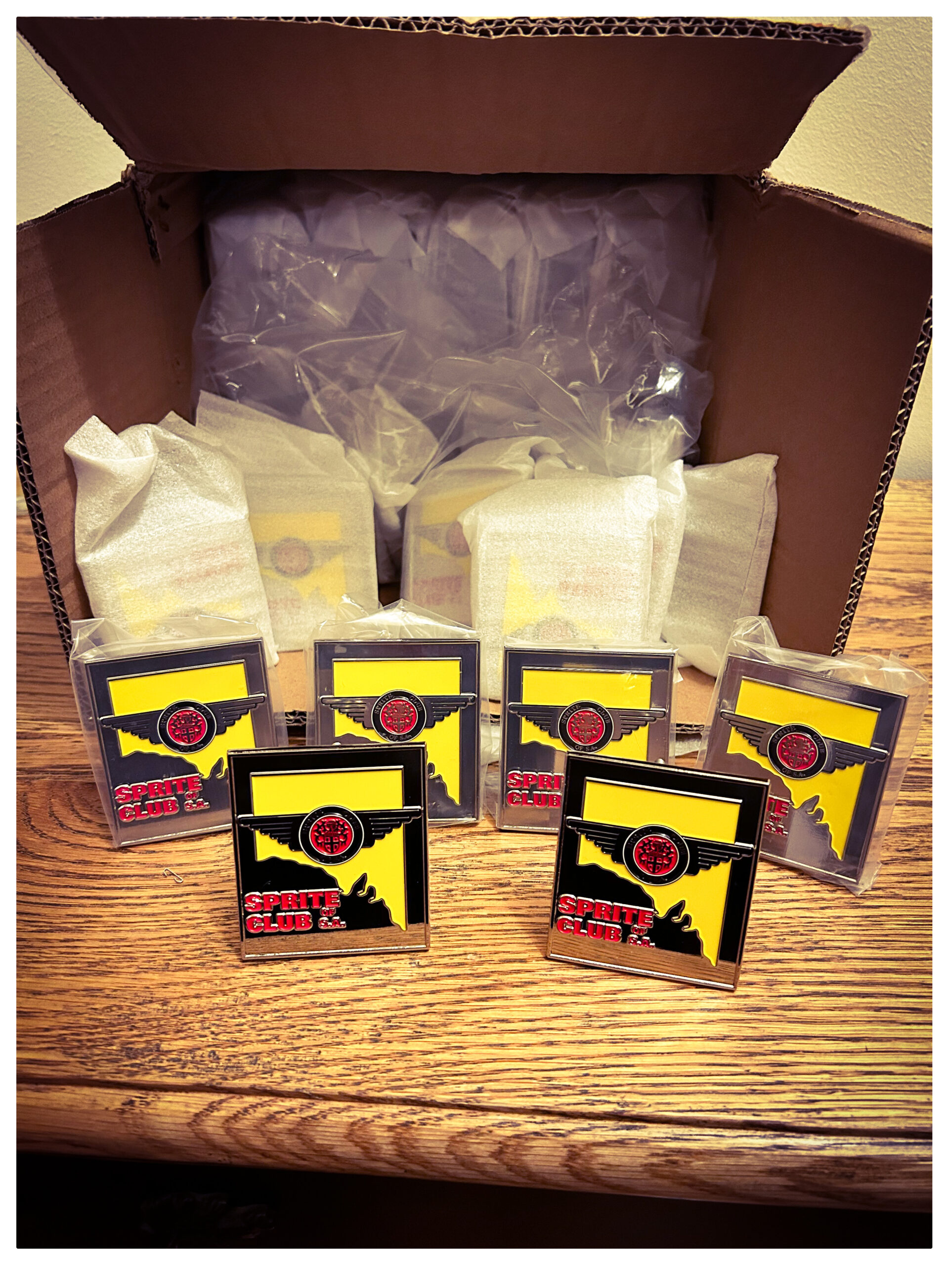 Sprite Club of SA Grill Badges … and other new Club merch! | Sprite ...